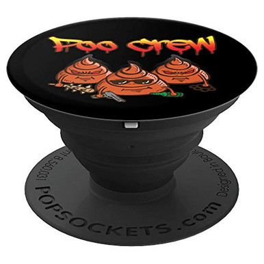 Best Friends Poo Crew Gangster Gang Poop Emoji Squad Fun PopSockets ...