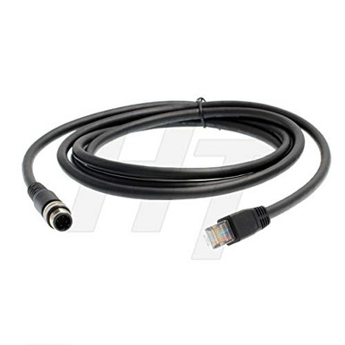 HT Cable Robot Ethernet Cable M12 D Code 4 Pin to RJ45 Cat6 Twisted ...
