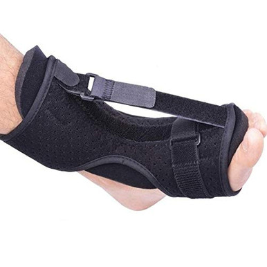 Plantar Fasciitis Night Splint Adjustable And Breathable Fabric Splint ...