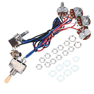 LP Guitar Push Potentiometer,3-Way Speed Volume Tone Switch Pots ...