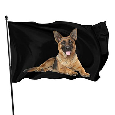Dog German Shepherd Outdoor Flag Home Garden Flag Banner Breeze Flag ...