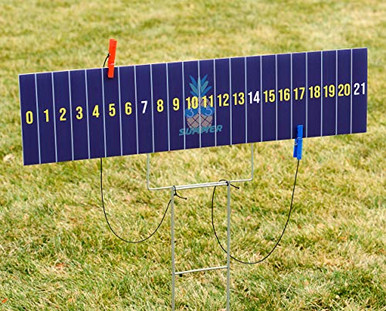 Summer 365 Cornhole Scoreboard Outdoor Scoring Tower for Bags and Corn ...