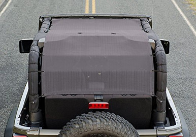 ALIEN SUNSHADE Jeep Wrangler JK 2007 2018 Extra Long Full Length Sun ...