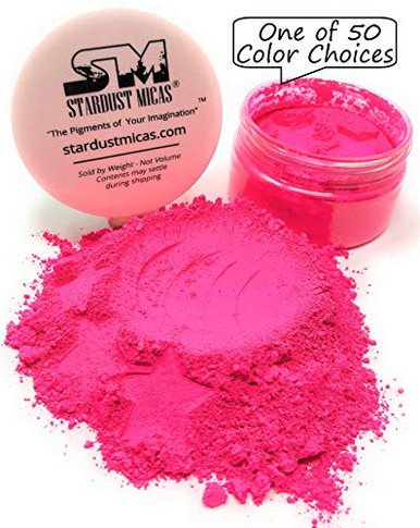 Stardust Micas Neon Pigment Powder for Soap Making Slime Coloring Epoxy ...