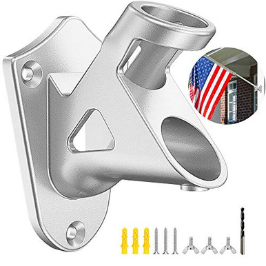 Elekin Stainless Steel Heavy Duty Flag Pole Holder?Flag Pole Bracket ...
