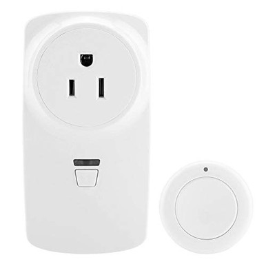 Wireless Power Socket Adjustable Remote Control Outlet Switch for ...
