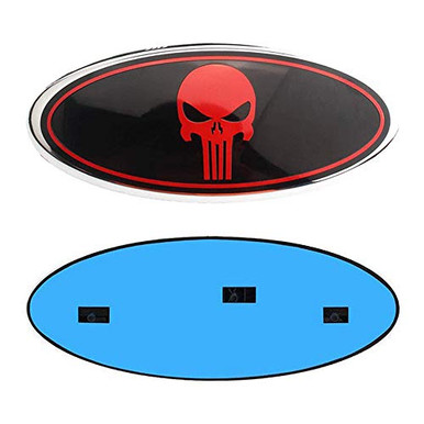 9inch Emblem for Ford Skull Logo Front Grille Emblem F150 Emblem ...