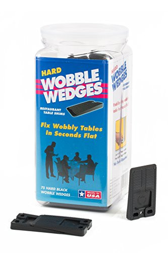 WOBBLE WEDGES Stackable Interlocking Multi Purpose Leveling Shims Hard ...
