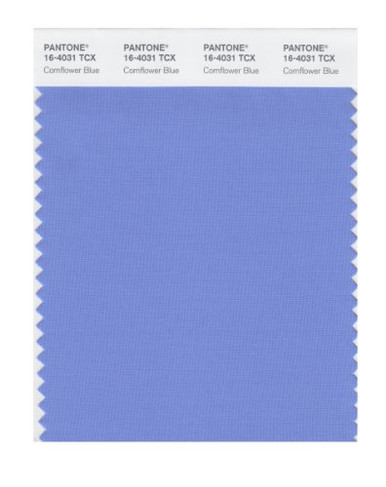 PANTONE Smart 16-4031X Color Swatch Card, Cornflower Blue ...