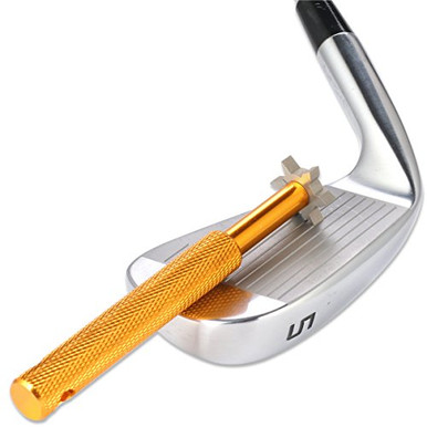 Golf Club Groove Sharpener with 6 Heads - Ideal for Optimal Backspin ...