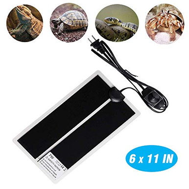 PeSandy Reptile Heating Pad with Temperature Adjustment, 110V Non ...