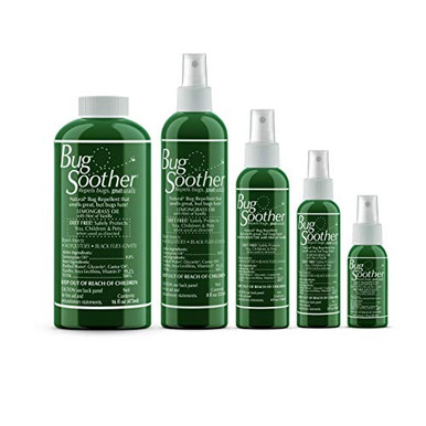 Bug Soother Spray Large Family Pack Natural Insect Gnat and Mosquito ...