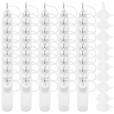 Tip Glue Bottle? Adecco Glue Applicator Bottles, 50 PCS 15ml Precision ...