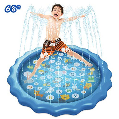 Segorts 3 in 1 Sprinkler for Kids Splash Pad Childrens Sprinkler Pool ...