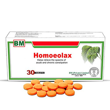 Homeolax 30 Tablets A Gentle Herbal Laxative That Relieves The Spasms ...