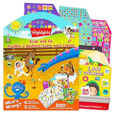 Highlights What s Wrong Stickers Travel Set ~ Over 200 Highlights ...