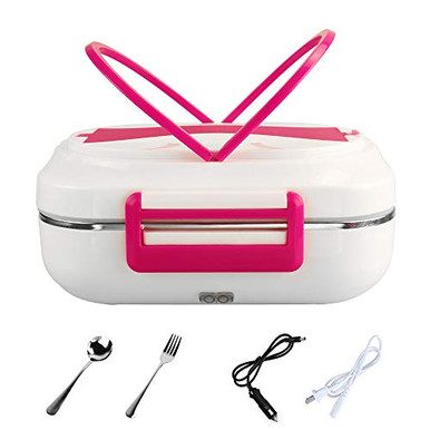 HIOTECH Electric Lunch Box Food Heater 12V and 110V Dual Use Food ...