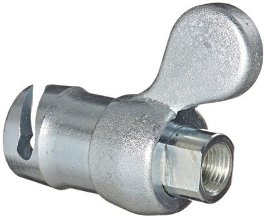Alemite 51185 Pin Type Coupler, with Wing Nut, Provides Quick ...