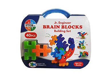 STEM Jr. Engineer Brain Blocks Building Set - Warehousesoverstock
