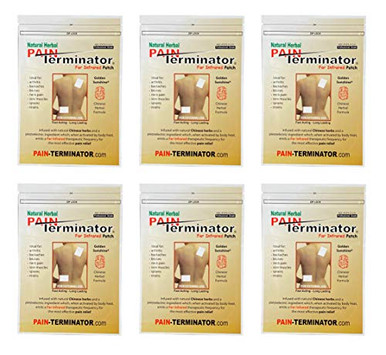 Golden Sunshine Pain Terminator Far Infrared Patch 6 Pack ...