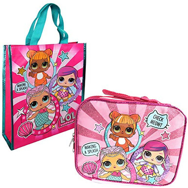 LOL Dolls Lunch Box and LOL Dolls Bag Bundle Includes LOL Dolls Glitter ...
