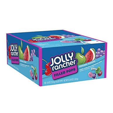 JOLLY RANCHER Halloween Candy, Filled Candy Lollipops, Assorted Flavors ...