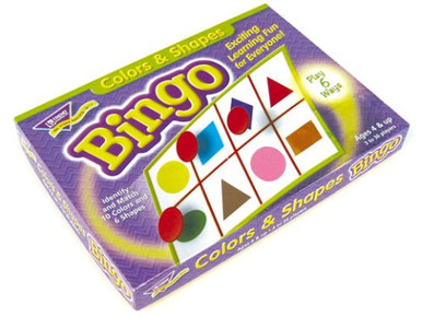 Colors Shapes Bingo Game - Warehousesoverstock