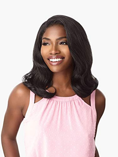 Sensationnel 100 Premium Fiber Synthetic Hair Empress Edge Curved Part ...