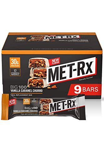 MET-Rx Big 100 Colossal Protein Bars, Great as Healthy Meal Replacement ...