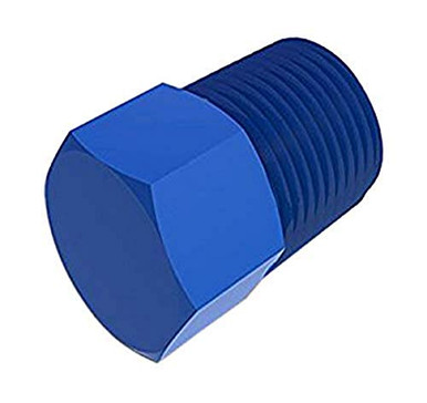 Eldon James P2BN Automotive Black Nylon Threaded HEX Plug, 1/8-27 NPT ...