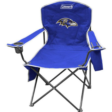 Coleman NFL Cooler Quad Folding Tailgating & Camping Chair with Built ...