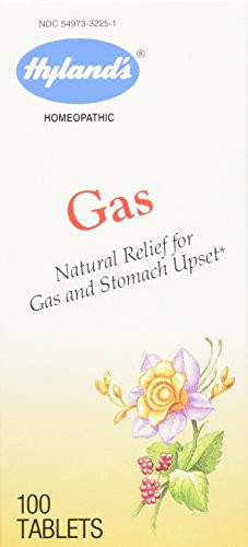 Hyland s Gas Tablets, Natural Relief of Gas and Stomach Upset, 100 ...