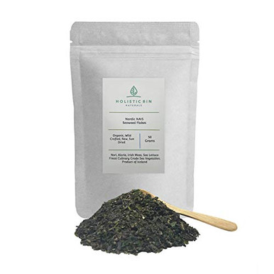 Organic Sea Vegetable Blend by Holistic Bin (Nori, Alaria, Irish Moss ...