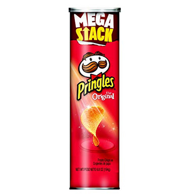 Pringles Potato Crisps Chips Original Flavored Mega Stack 68 oz Can ...