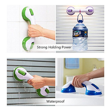 Easyinsmile Uction Shower Grab Bar Bath Tub Support Removable Wall ...