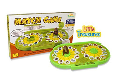 Little Treasures Pairing Match Game Great for Kids to Learn Simple ...