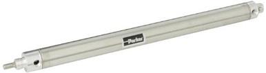 Parker 1.06DPSR12.0 Stainless Steel Air Cylinder, Round Body, Double ...