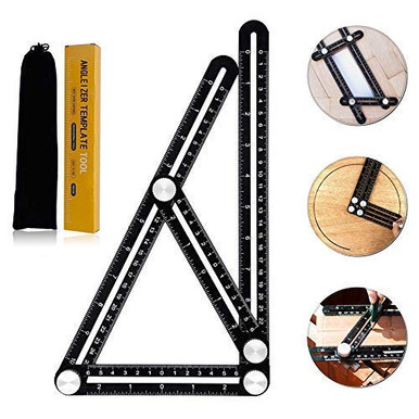 Multi-function Ruler with Centimeters and Inches - Full Metal Multi ...