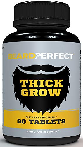 BEARDPERFECT Thick Grow Get a Stronger Longer Thicker Beard Beard ...