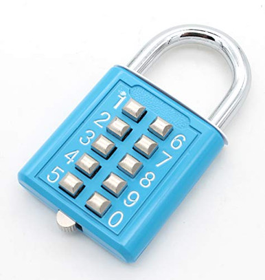 Digits Combination Lock Push Button Anti Rust and Weatherproof ...