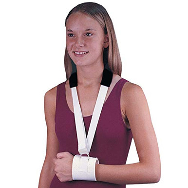 Rolyan Universal Collar and Cuff Sling Immobilizer Fixed Position Brace ...