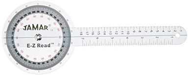 Jamar EZ Read 125 32cm Goniometer Easy to Read Manual Range of Motion ...