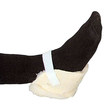 Skil Care Triple Ply Heel Protector (Pair), Synthetic Sheepskin Heel ...