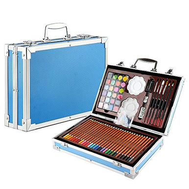 158 Piece Art Set, Artist Sketching Drawing & Painting Set with ...