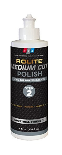 Rolite Medium Cut Polish 8 fl oz for Removing Compound Scratch Swirl ...