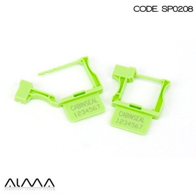 100 Security Plastic Seals Padlock Model Fixed Closure System Economic ...