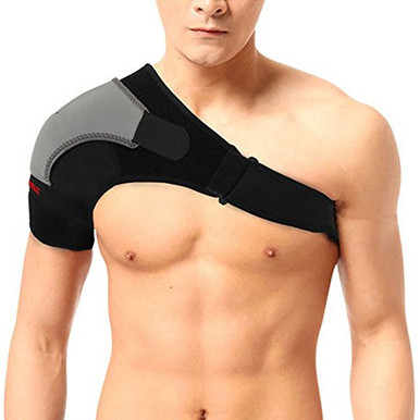 Shoulder Brace Adjustable Shoulder Support with Pressure Pad for Injury ...