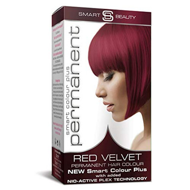 Smart Beauty Red Velvet Permanent Hair Dye, Professional Salon Quality ...