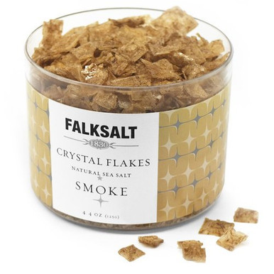 FALKSALT Smoke Sea Salt Flakes - 9 Options - 4.4oz (Comparable to ...
