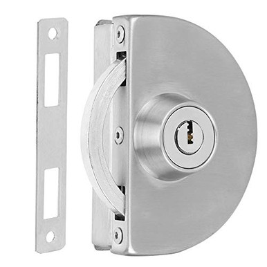 Glass Door Lock, Stainless Steel Single Glass Door Lock, Anti-theft ...